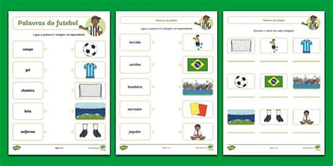 Atividade Escolar Da Copa Do Mundo