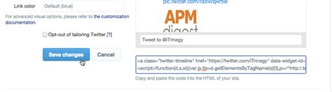 How To Embed Twitter Widget Into Extjs Panel Joe Kuan Defunct Code