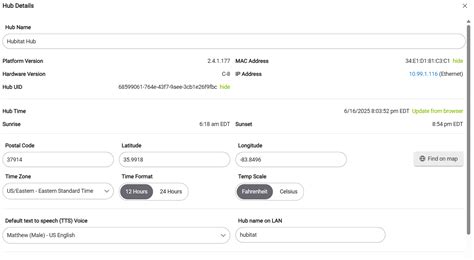 Backup Questions 🛎️ Get Help Hubitat