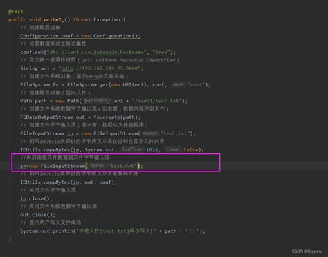 大数据上课笔记之使用java Api操作hdfs使用java Api读取hdfs的数据 Csdn博客