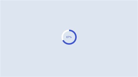 How To Create A Circular Progress Bar Using Html Css And Simple