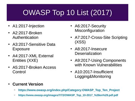 Appsec And Owasp Top 10 Primer Ppt