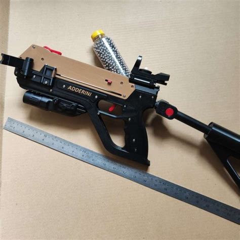Jual 3d Printed Adderini Gotri 635 Mm Repeating Slingshot Panah Busur Di Seller Premier Market