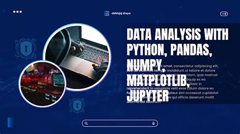 Do Data Analysis With Python Pandas Numpy Matplotlib Jupyter By