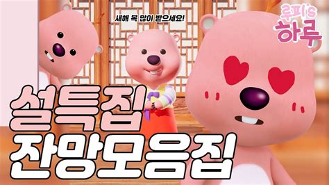 ⭐설 특집⭐ 루피s 하루 잔망 모음집 잔망루피 브이로그 루피의 하루 알바 브이로그 Youtube