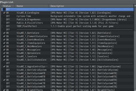 RMMZ VisuMZ 0 CoreEngine Issues After Updating Everything RPG Maker Forums