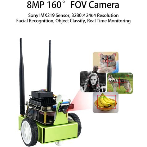 Jetbot Ai Kit Ai Robot Based On Jetson Nano Facial Recognition Object