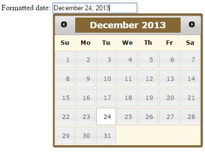 JQuery UI Datepicker Calendar With 9 Examples