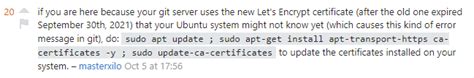 Server Certificate Verification Failed” Error With Command Line Git Client