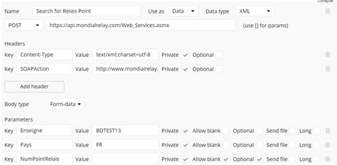 Connect The Mondial Relay Api Apis Bubble Forum