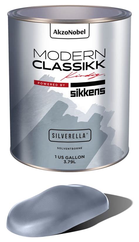 Silverella Solventborne Basecoat Modern Classikk By Dave Kindig