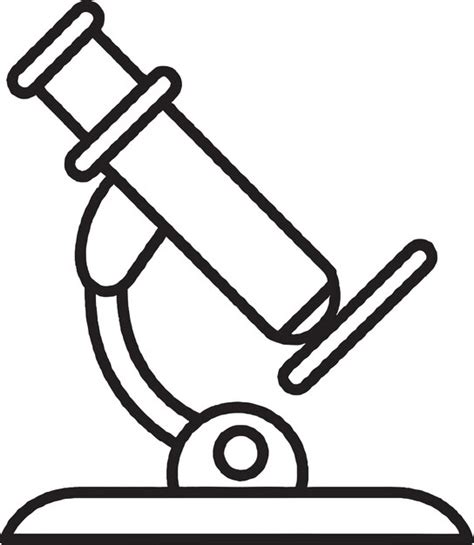 Premium Vector Microscope With Rotating Objective Lenses Vector