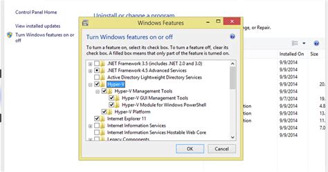 Installing Hyper V And Creating A Virtual Machine Using Hyper V