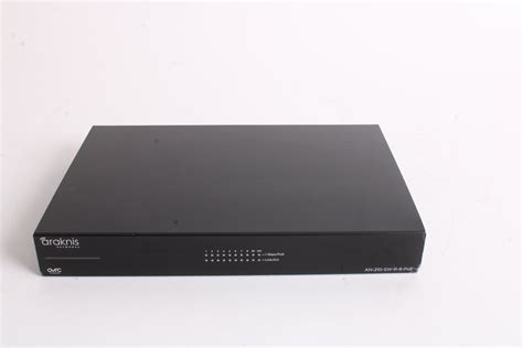 Araknis Networks An 210 Sw R 8 Poe Websmart Gigabit 8 Port Switch Fa