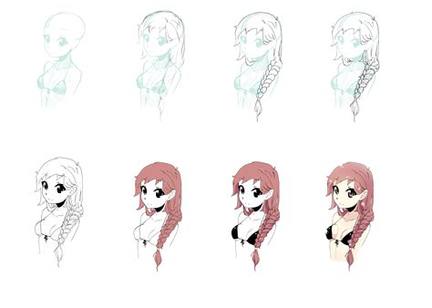 How To Draw Braided Hair By Davvworlds On DeviantArt