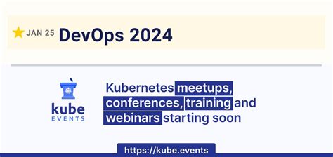 Kube Events On Linkedin 👩‍🏫 Courses And 🎤 Conferences To Watch Out For ★ Devops 2024