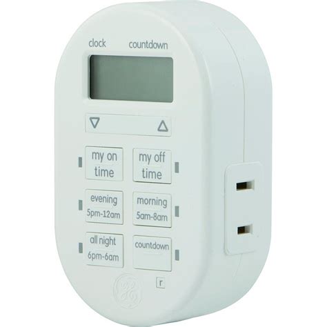 Defiant 15 Amp Plug In Indoor Digital Timer 31072 The Home Depot