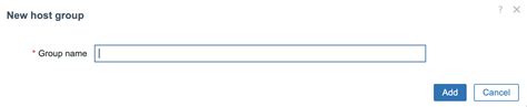 Host Groups Zabbix Book