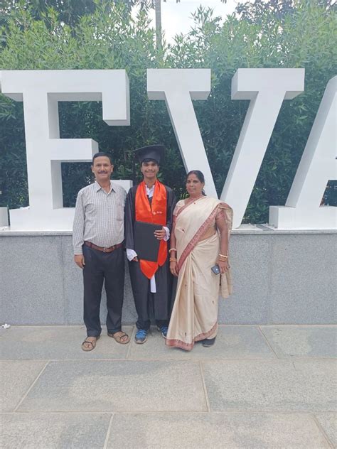 Thrilled To Share That I Have Graduated From Reva University With A B