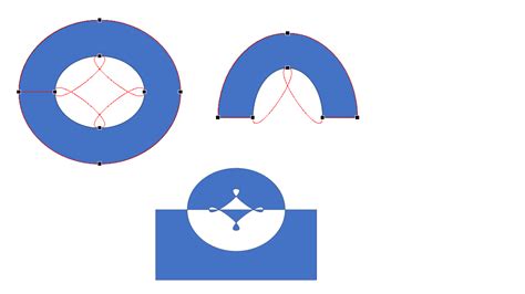 Power Point Circlehollow Inside Shape Is Wrong It Looks Strange