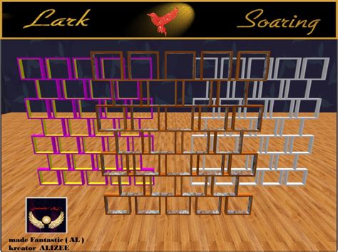 Second Life Marketplace Decorative Mesh Wall Partition Full Perm