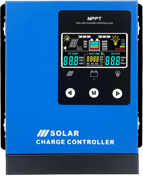 60a Mppt Solar Charge Controller 12v24v36v48v Auto