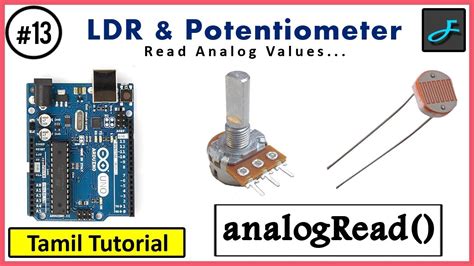 Arduino Ldr Potentiometer Sathish Deva Youtube
