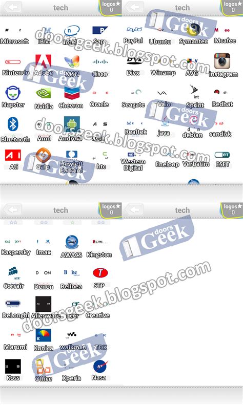 Logo Quiz 2 Web And Tech Logos