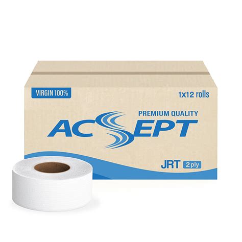 กระดาษชำระม้วนใหญ่ Acsept Premium บริษัท เจนเทิล แคร์ จำกัด