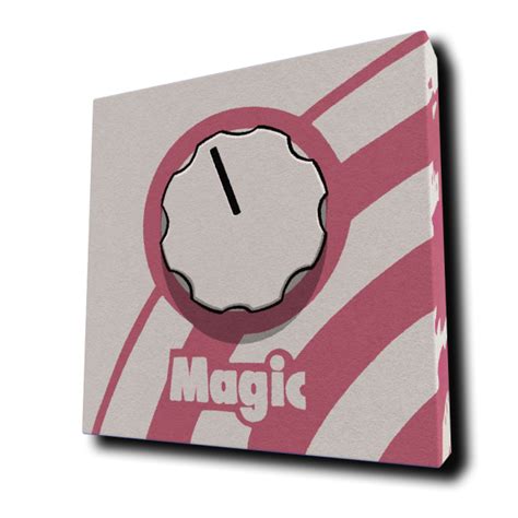 Analog Knob 101 By Analog Prints Square Acoustic Art Panel Psy Acoustics