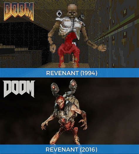 [game] ชมภาพเปรียบเทียบพลพรรคปีศาจจาก Doom ยุค 90 กับ Doom 2016 ว่าเปลี่ยนไปมากแค่ไหน Techfeedthai