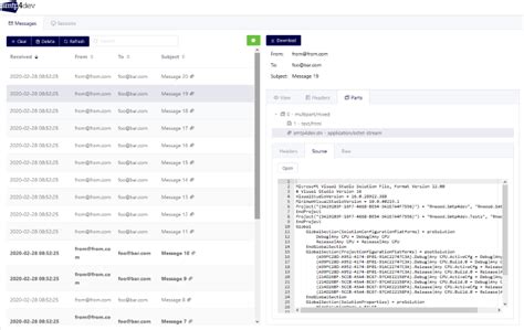 smtp4dev 功能丰富的开发测试用smtp服务器 懂ai