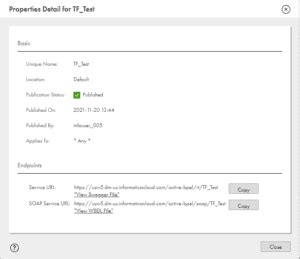 HOW TO Run Informatica Cloud Taskflow As An API ThinkETL