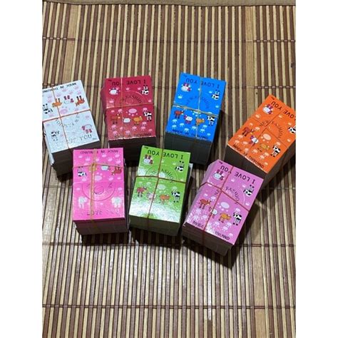 หัวกระดาษ แกะน้อย 7 สี 100 ใบ ต่อ 1 ก้อน 4x6 Cm Shopee Thailand