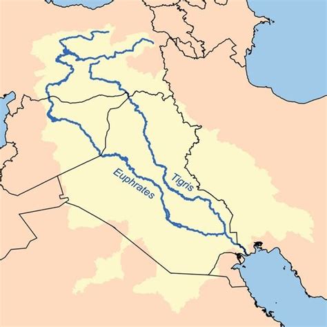 What Is The Tigriseuphrates River System World History Edu