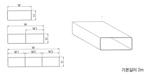 경동하이테크 사각덕트