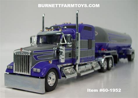 Item 60 1952 Purple Gray White Outline Kenworth W900l 86 Inch Studio