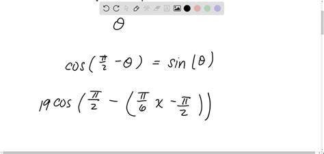 SOLVED As We Saw In Chapter 6 Cosine Is The Cofunction Of Sine And Each Can Be Expressed In