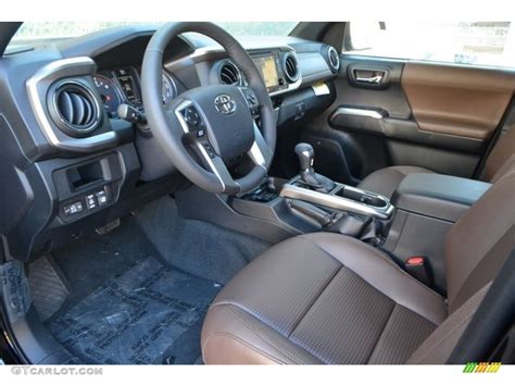 Limited Hickory Interior 2017 Toyota Tacoma Limited Double Cab 4x4