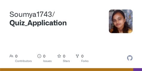 Github Soumya1743quizapplication