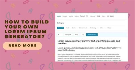 How To Build Your Own Lorem Ipsum Generator Lipsum Hub