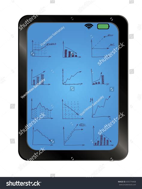 Graphs Charts Set Statistic Data Information Stock Vector Royalty Free 655774468 Shutterstock