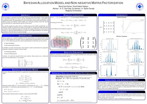 Bayesian Allocation Model And Non Negative Matrix Factorization Cmpe Web