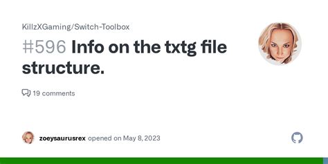 Info On The Txtg File Structure · Issue 596 · Killzxgaming Switch Toolbox · Github
