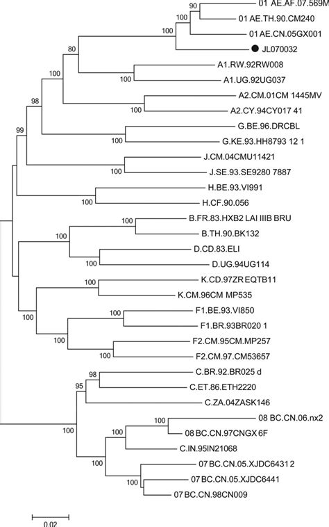 Near Full Length Genome Sequence Of A Novel Hiv Type 1 Second