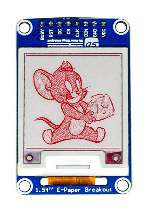 1 54inch E Paper Breakout 1 54” Epaper Module Oz Robotics
