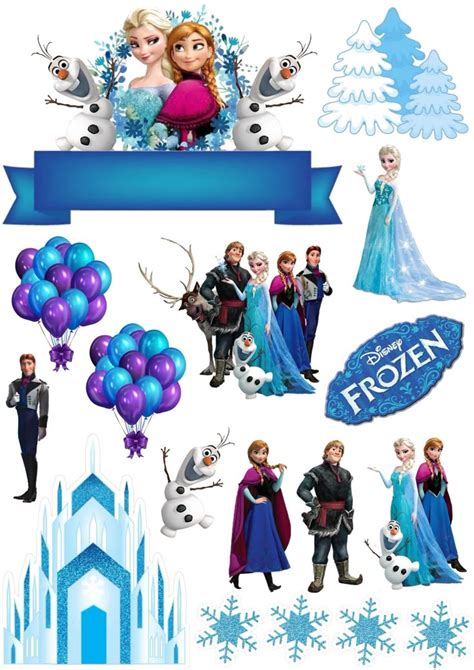 Pin By Dhini On Topper Made In Dhini Tya Cell Elsa Cake Toppers
