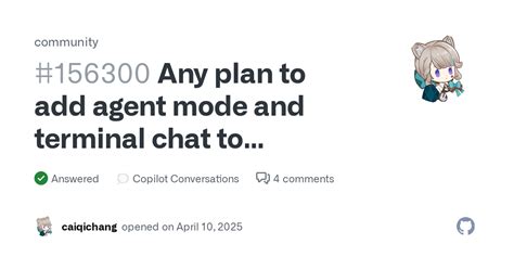 Any Plan To Add Agent Mode And Terminal Chat To Jetbrains Copilot