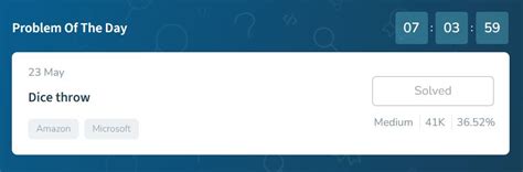 Geekstreak2025 Gfg100 Geeksforgeeks Problemsolving Dynamicprogramming Rahul Sen