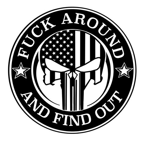 Fuck Around And Find Out Sticker Dynamite Couture Clothing